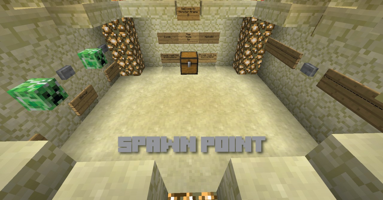 Monster Arena II Minecraft Map