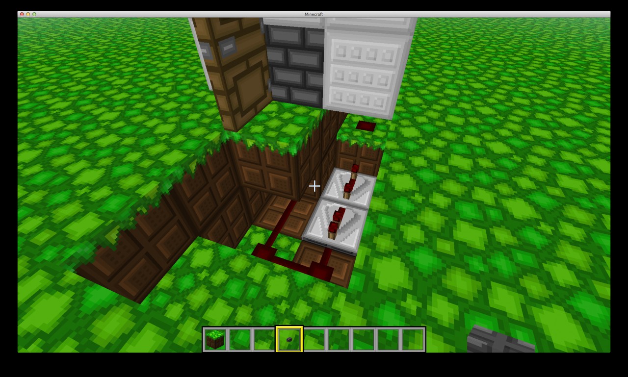 Self Closing Wooden Door Minecraft Map
