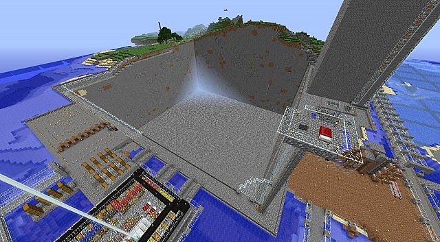 Zwiks Big Hole Project Cobble Mine Minecraft Map