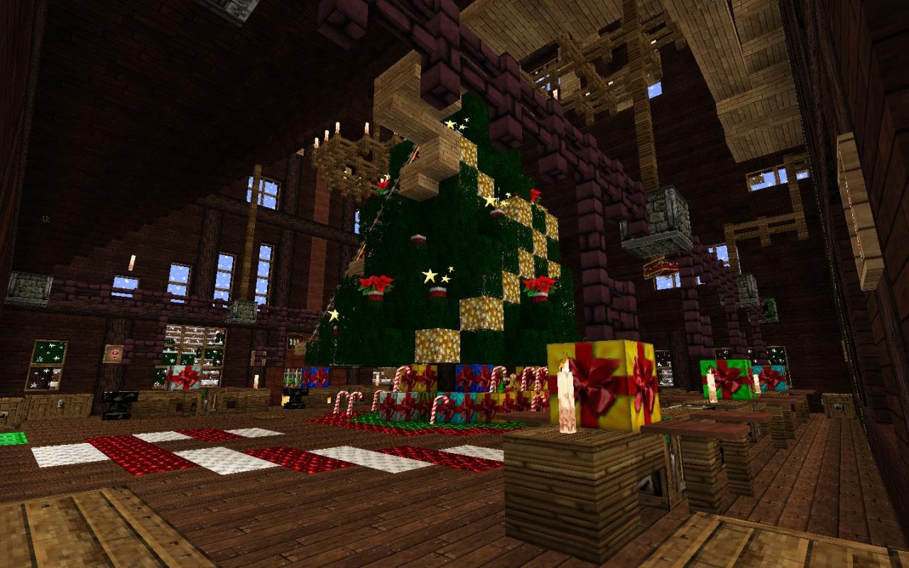 Santa's Workshop Minecraft Map