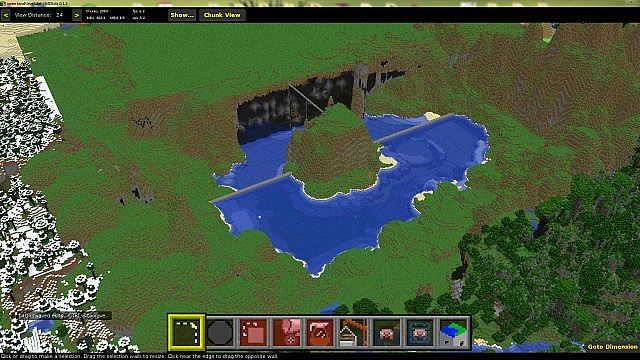 Mountain Lake Minecraft Map