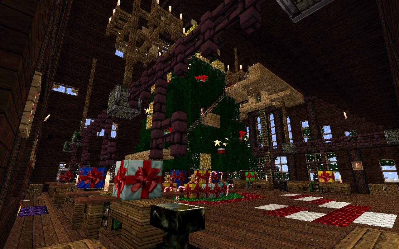 Santa's Workshop Minecraft Map