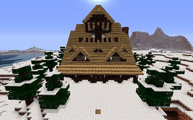 Santa's Workshop Minecraft Map