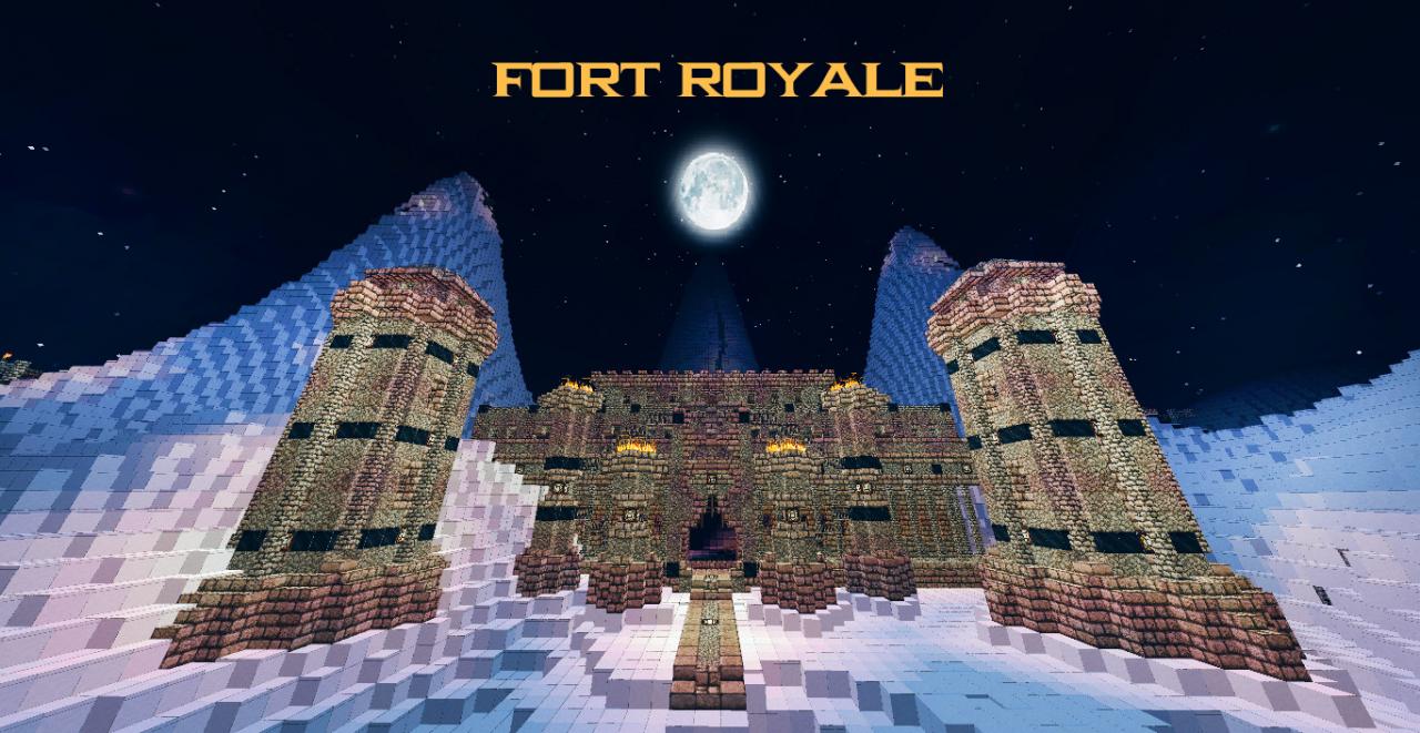 Fort Royale & the fountain of life [Adventure map] [1.4.7] Minecraft Map