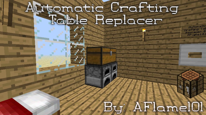 Automatic Crafting Table Replacer Minecraft Map