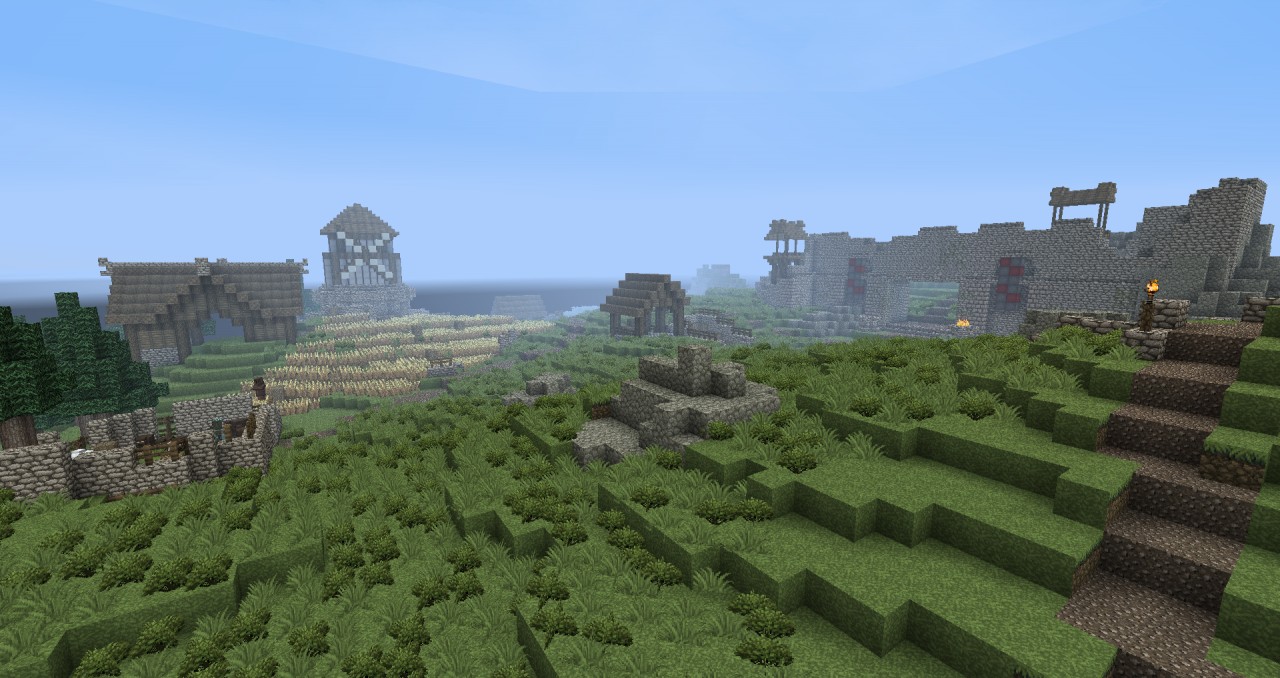 Skyrim tribute build Minecraft Map