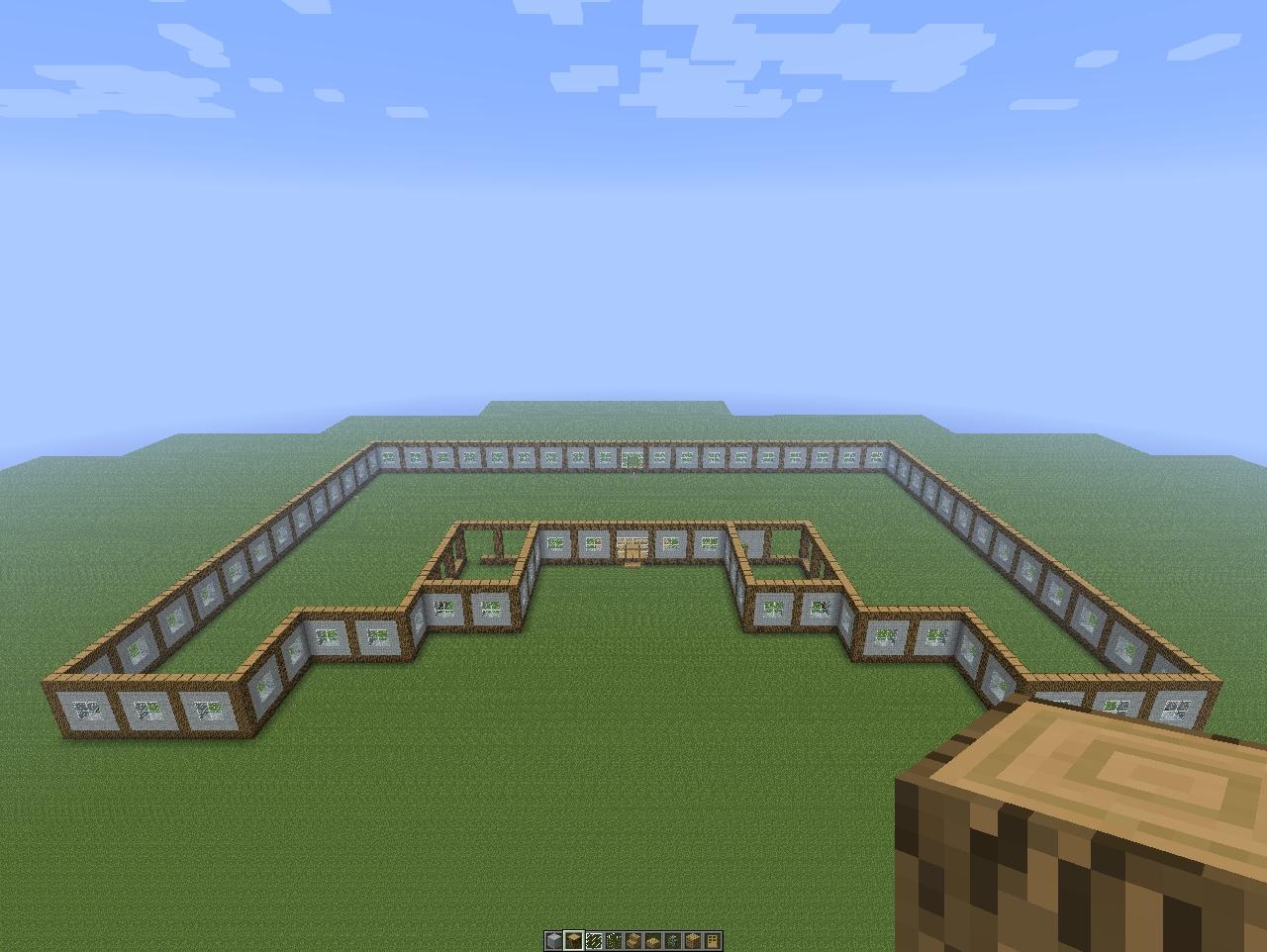 wood 'n' wool mansion Minecraft Map