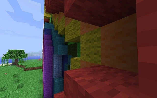 Rainbow Minecraft Map