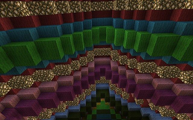 Rainbow Minecraft Map