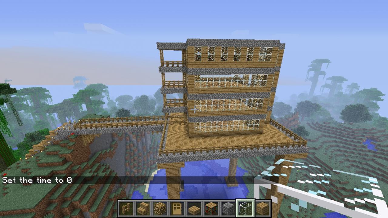 sky house Minecraft Map