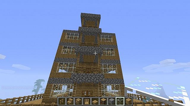 sky house Minecraft Map
