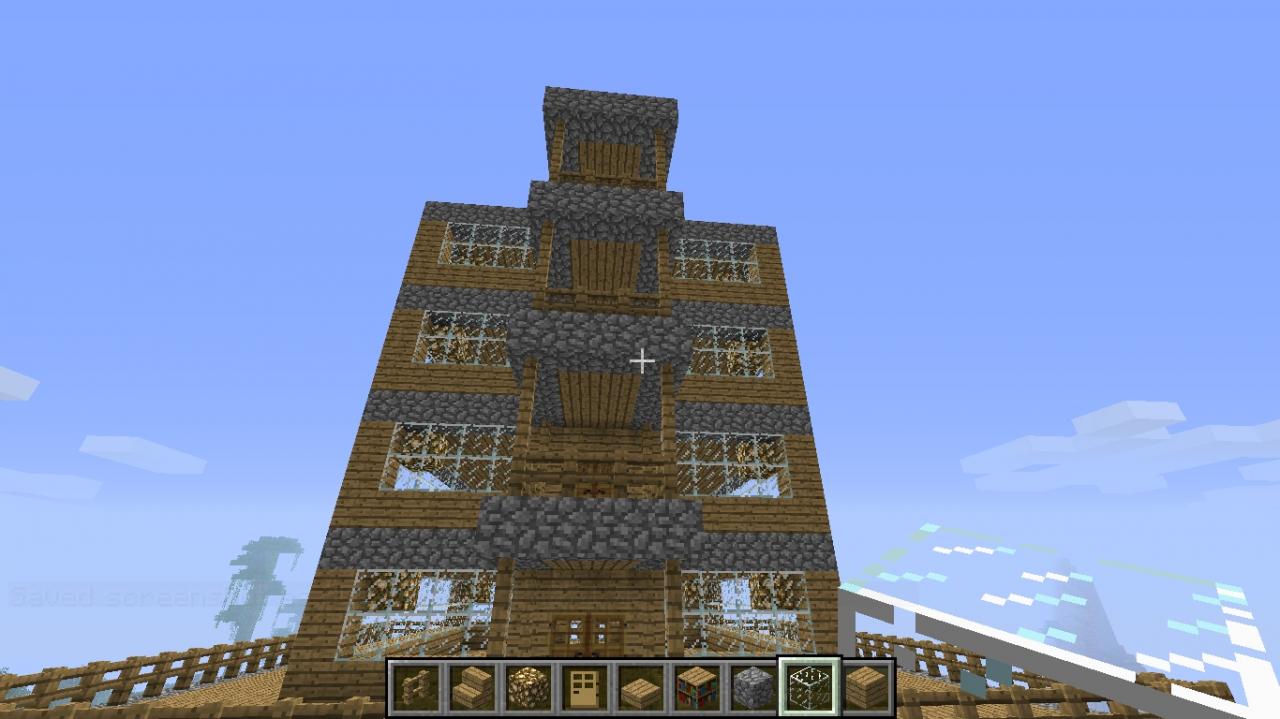 sky house Minecraft Map