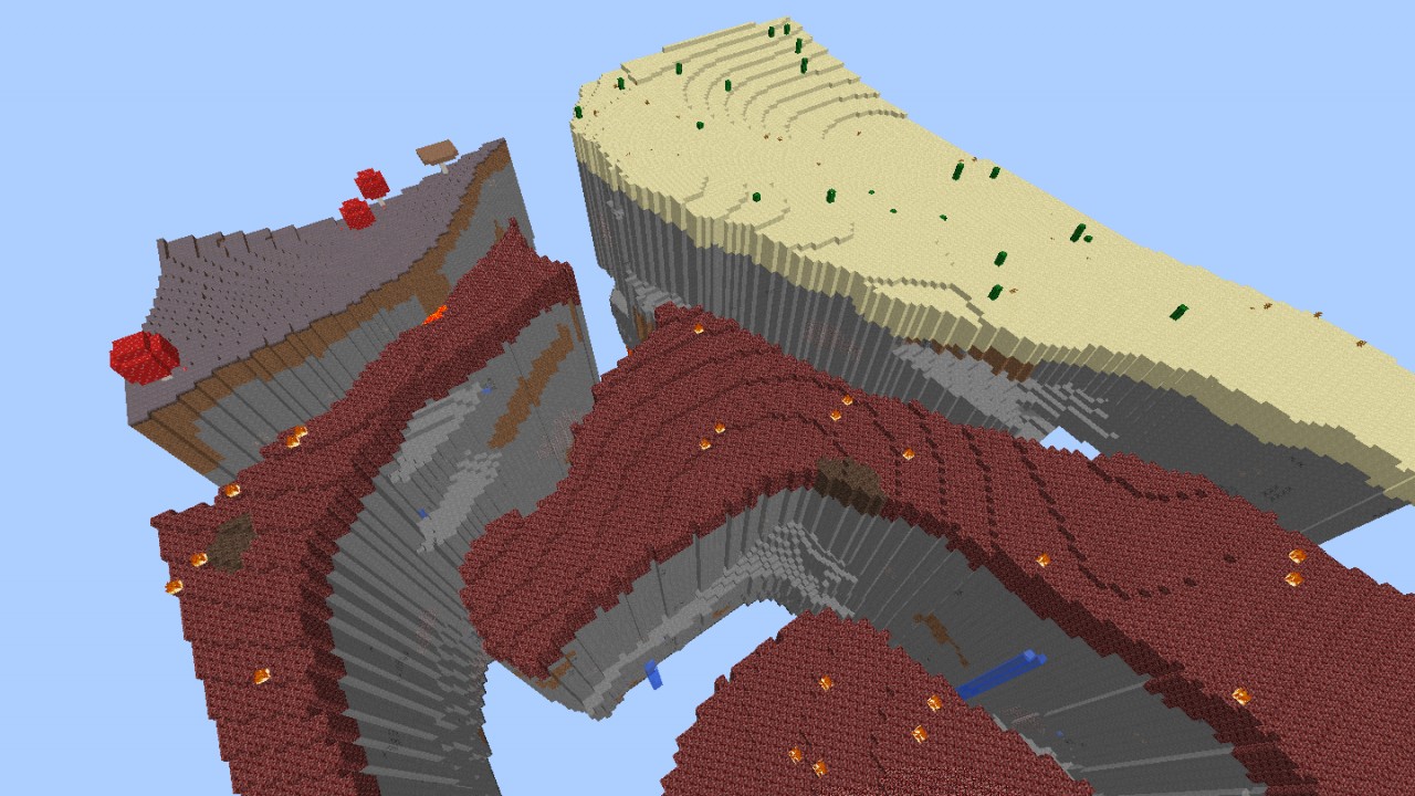 The Cracks Minecraft Map