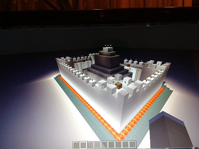 Snow fortress Minecraft Map
