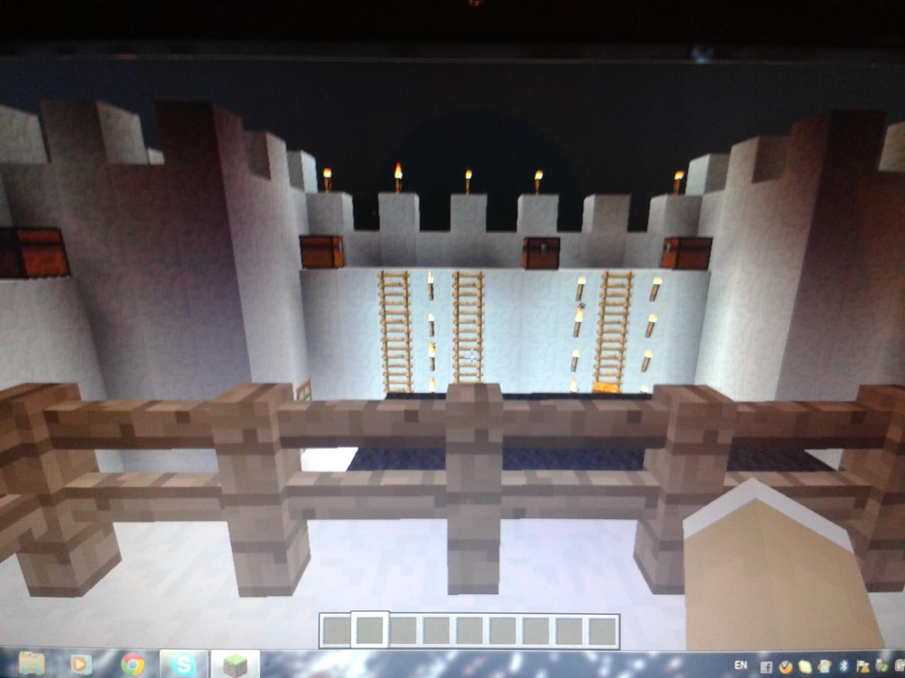 Snow fortress Minecraft Map
