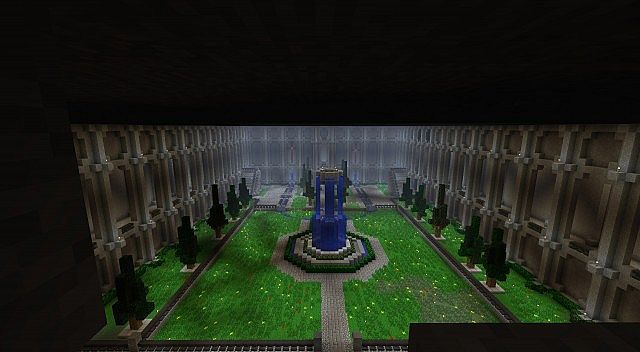 underground complex of the old ruined temple Minecraft Map