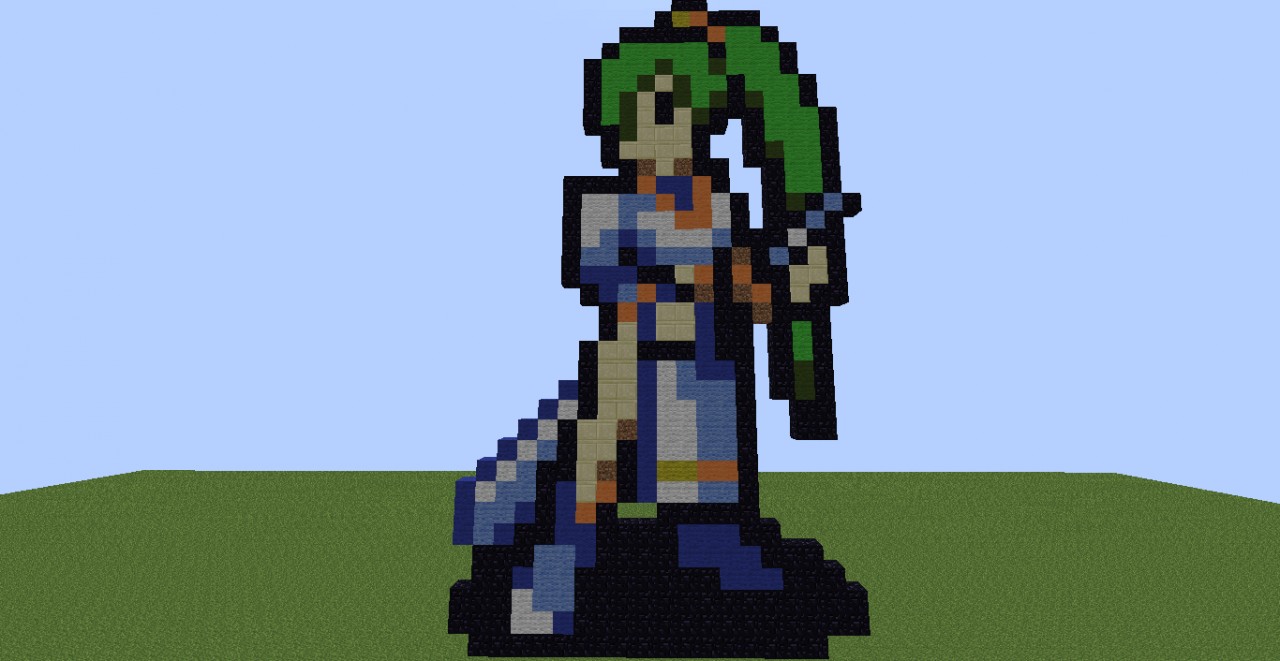 Lyn Pixel Art Minecraft Project