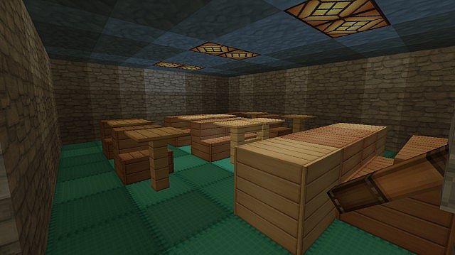 School (interior only) Minecraft Map
