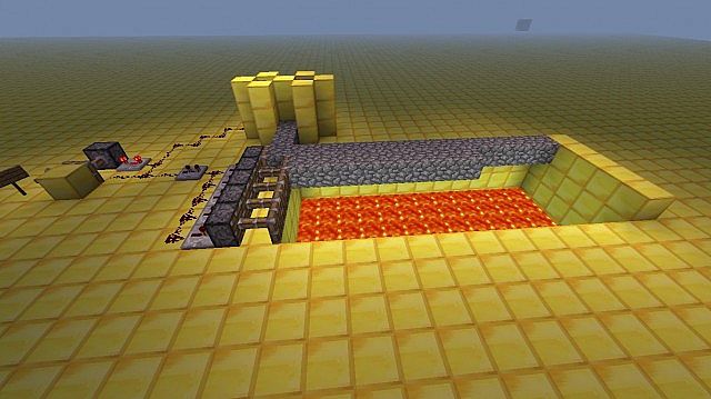 Self building/repairing bridge (contest entry) Minecraft Map