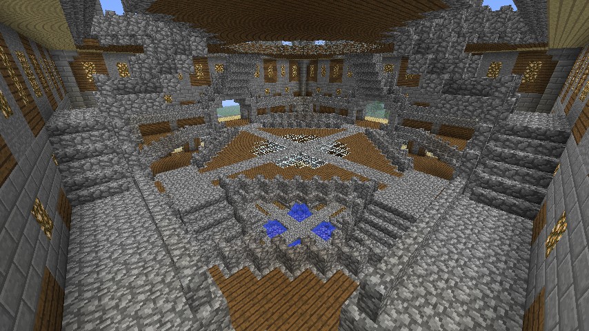 Town Center Structure Minecraft Map