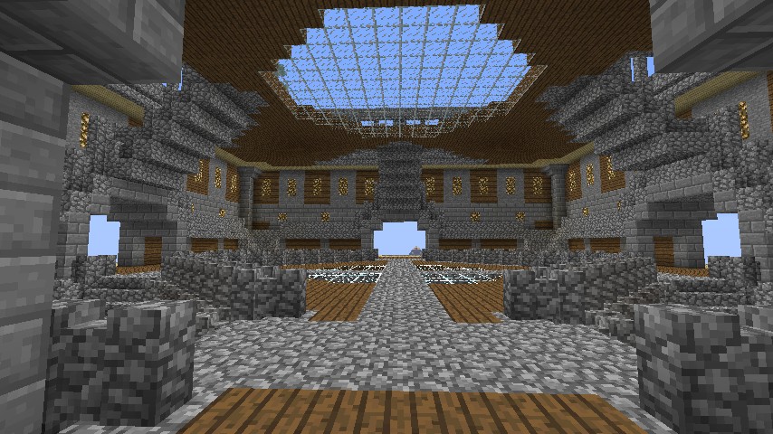 Town Center Structure Minecraft Map