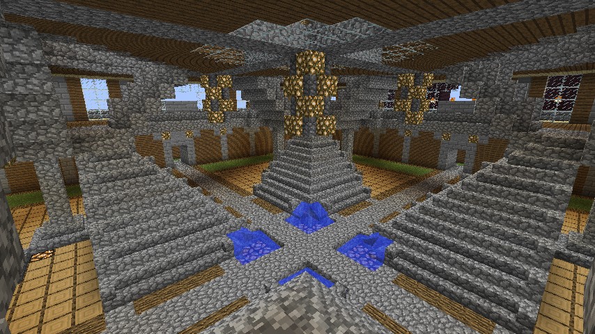 Town Center Structure Minecraft Map