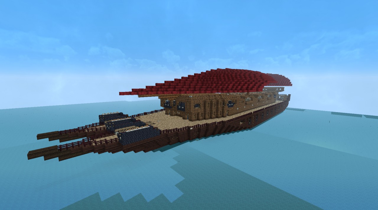 Juggernaut Warship Minecraft Map