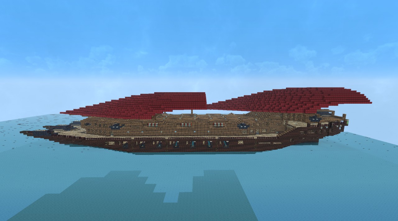 Juggernaut Warship Minecraft Map