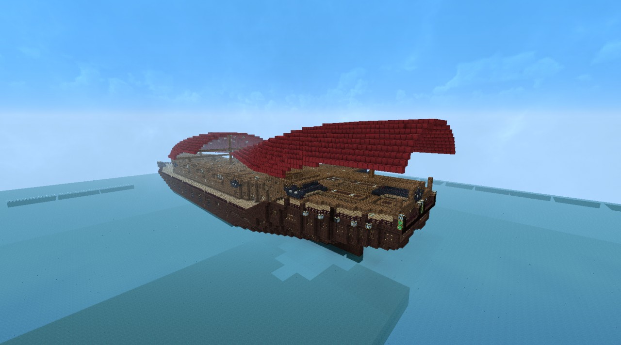Juggernaut Warship Minecraft Map