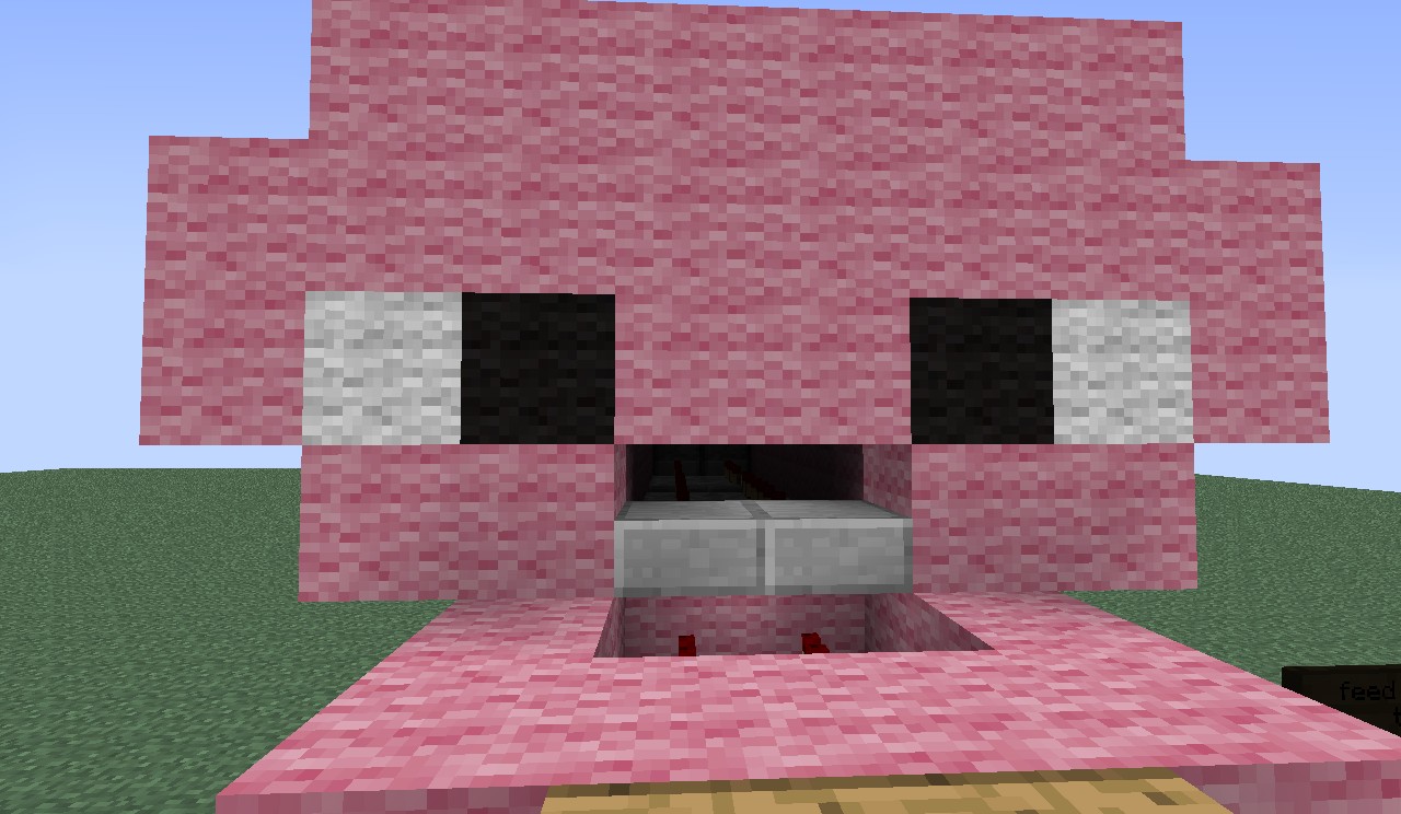 My Awesome Redstone Pig! Minecraft Map