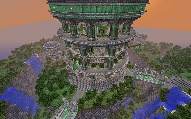 A new spawn! For aNewEra ( The sanctum of dhal'kahr) Minecraft Map