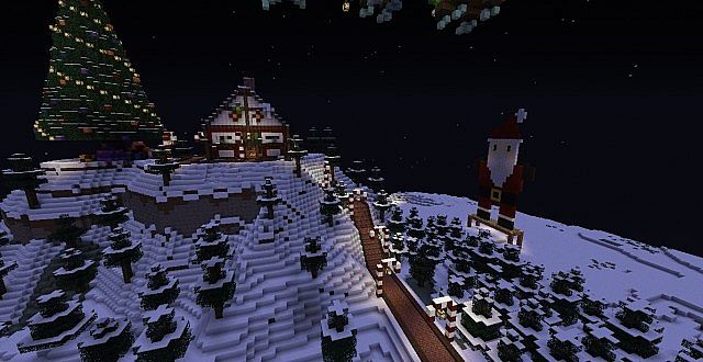 MineVentures Winter Wonderland Minecraft Map