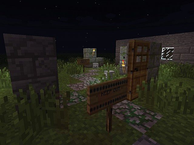 Zombie Base Minecraft Map
