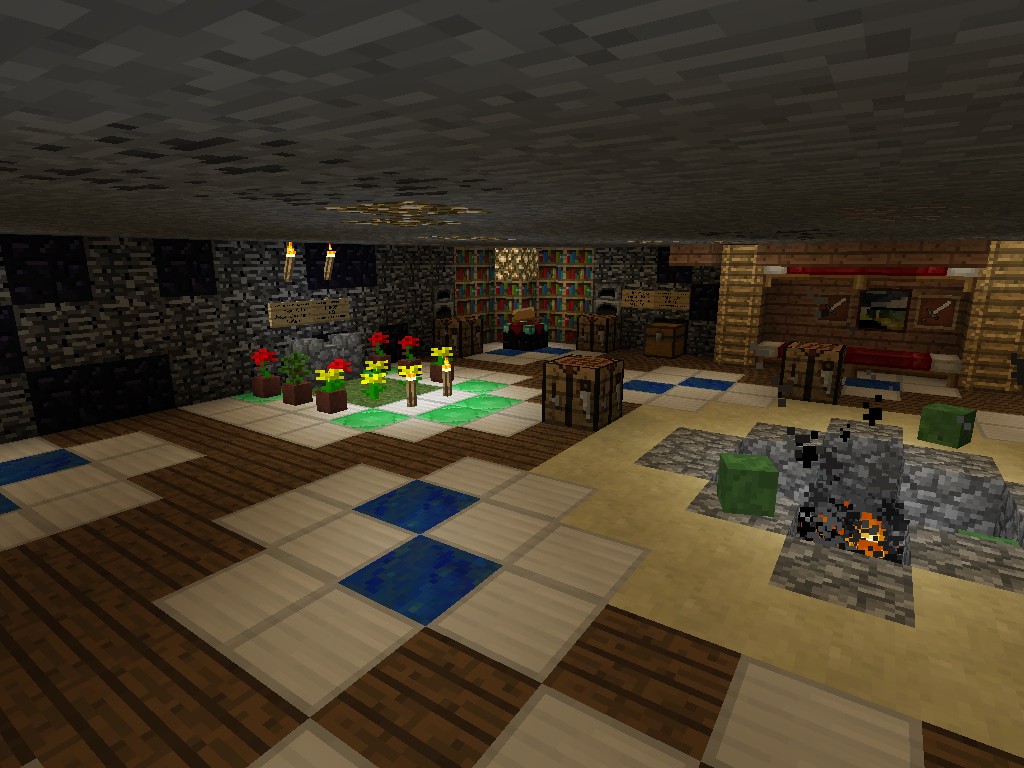 Zombie Base Minecraft Map
