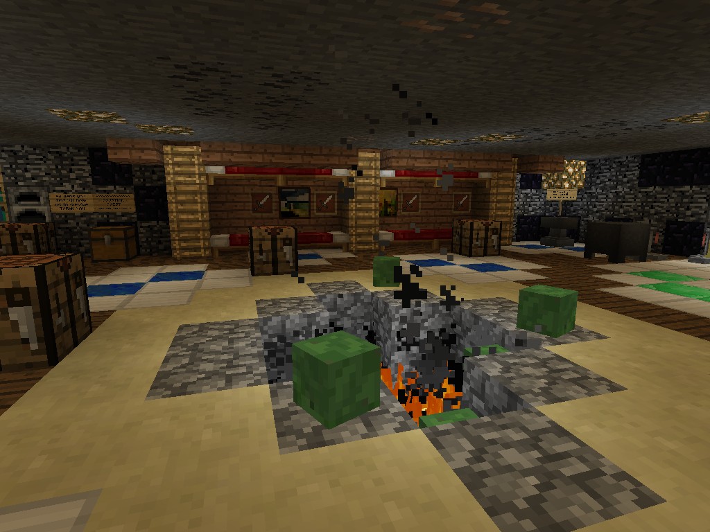 Zombie Base Minecraft Map