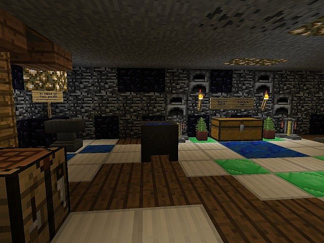 Zombie Base Minecraft Map