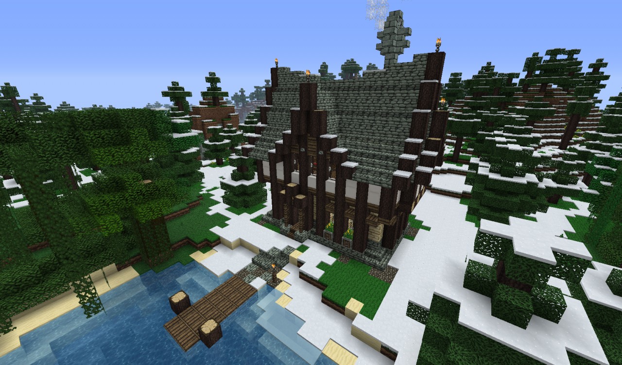 Nordic House Minecraft Map