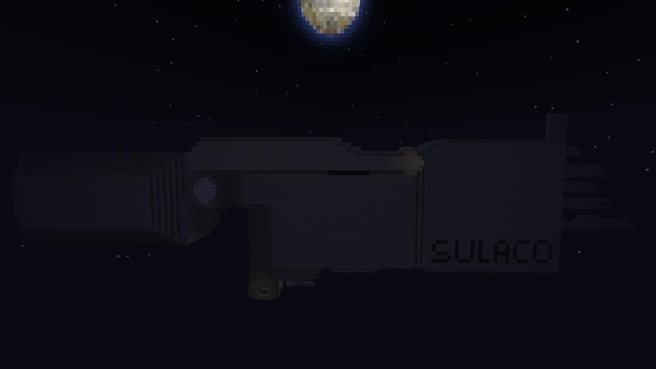 The Sulaco from Aliens Minecraft Map