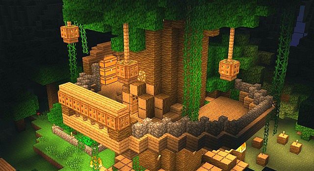 Tree fort Minecraft Map