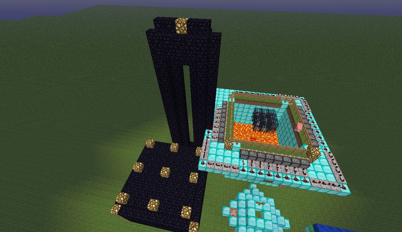 Super Efficient, Multi-Mob Grinder + Farm Complex Minecraft Map