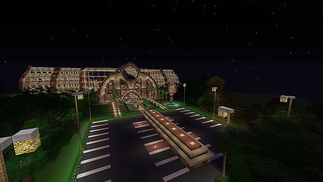 Gigantic Modern Mall/ Shopping Centre Minecraft Map