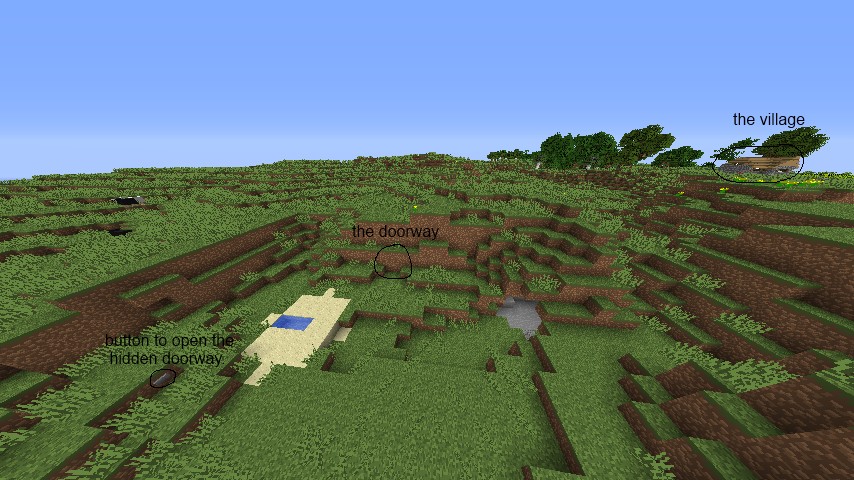 Secret Base Minecraft Map