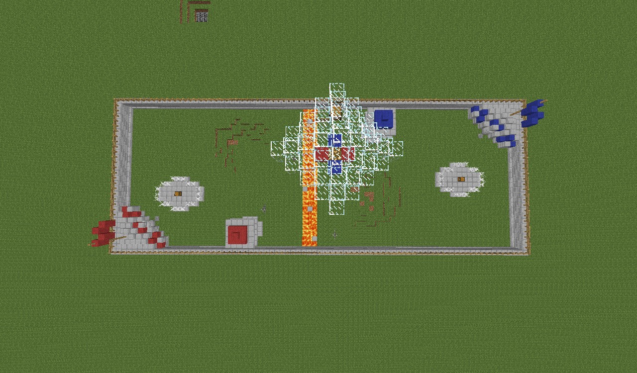 RED VS BLUE CTF Minecraft Map