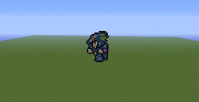 Kain Highwind- Final Fantasy IV Minecraft Map
