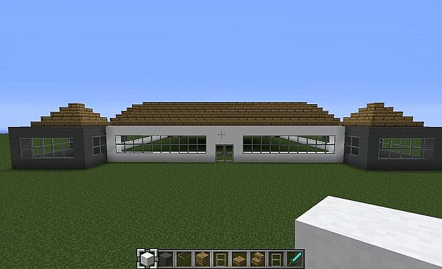 White/Gray Mansion Minecraft Map