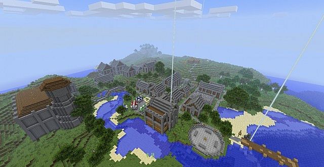 An Epic open world adventure! Minecraft Map