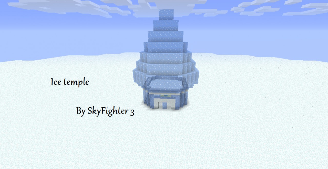 Ice Temple Minecraft Map