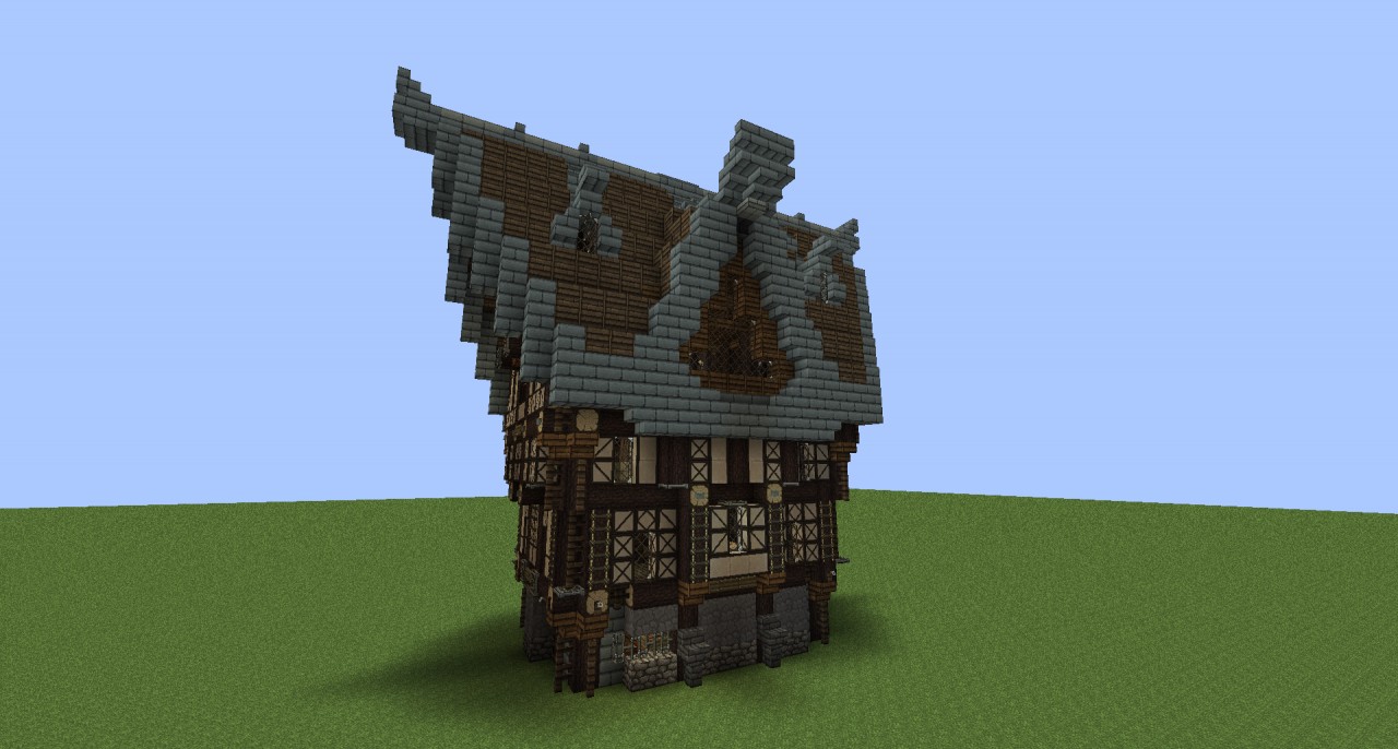 Teaser - Medieval rich house Minecraft Map