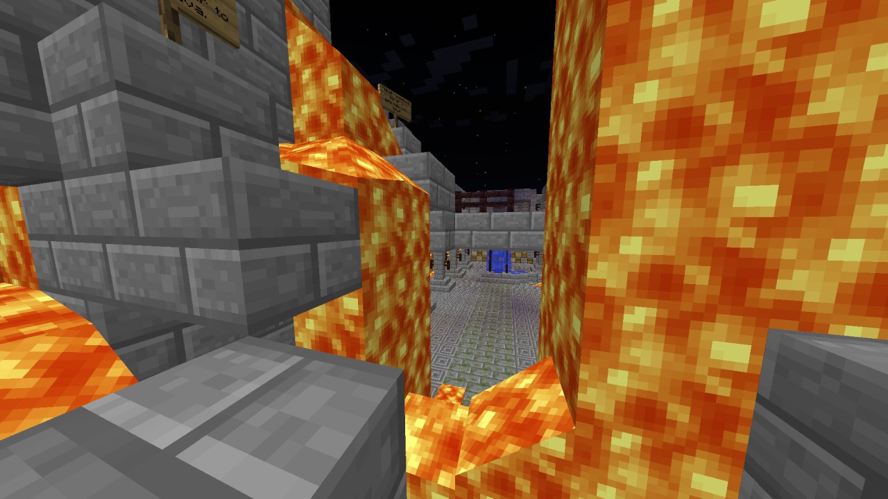 Destroyed castle Minecraft Map