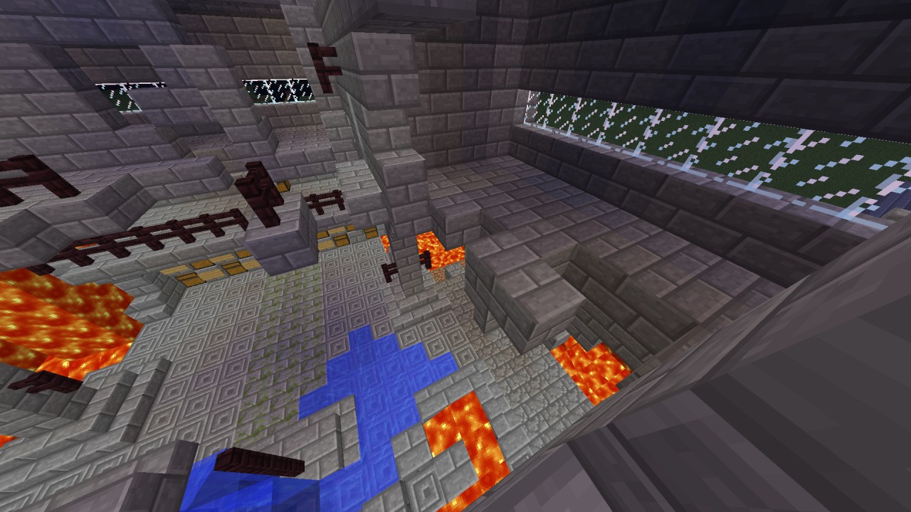 Destroyed castle Minecraft Map